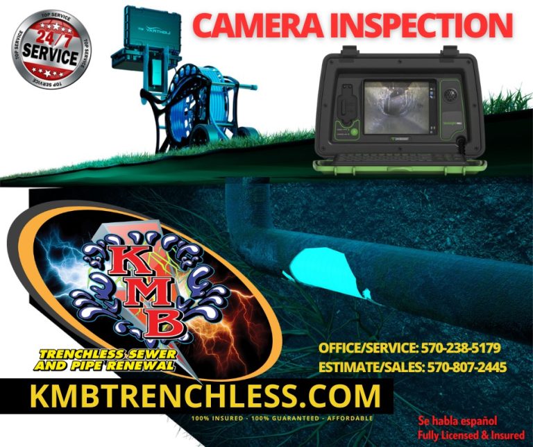 KMB Trenchless Sewer and Pipe Renewal » Pipe Camera Inspection